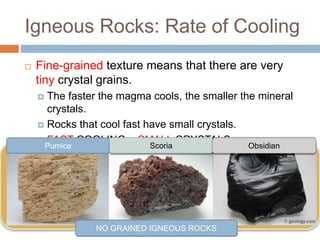 Rocks - Igneous | PPTX