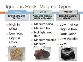 Rocks - Igneous | PPTX