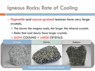 Rocks - Igneous | PPT