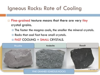 Rocks - Igneous | PDF