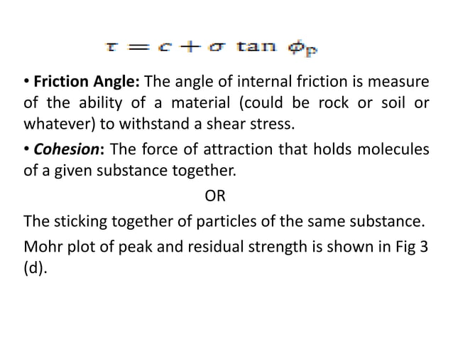 Rock slope stability analysis lec 1 | PPTX | Geology | Science