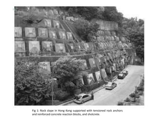 Rock slope stability analysis lec 1 | PPTX