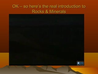Rocks & minerals | PPT