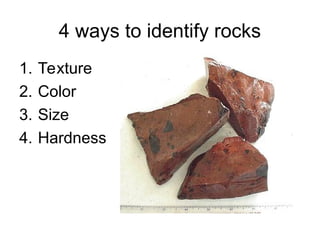 Rock, Minerals and Soil - Science Grade 3 | PPT