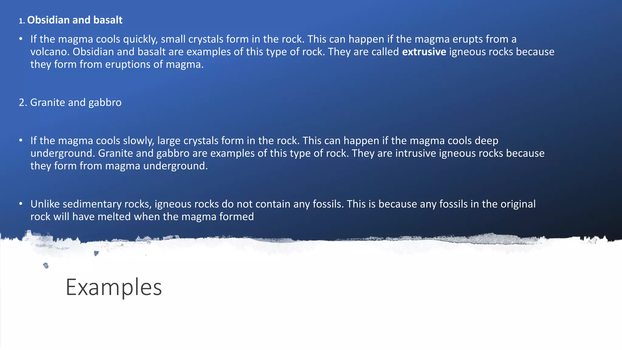 Rocks minerals and their exploitation (1) | PPTX