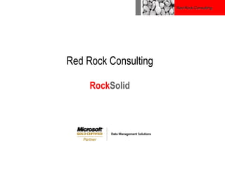 Rock Solid SQL Server Management | PPT