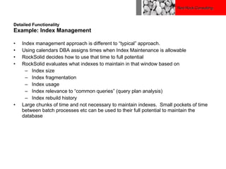 Rock Solid SQL Server Management | PPT