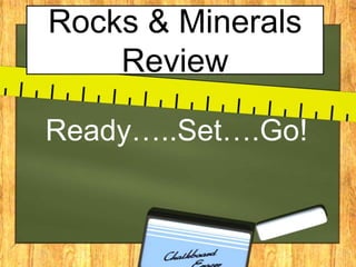Rocks review games | PPTX
