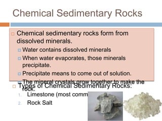 Rocks - Sedimentary | PPTX