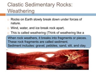 Rocks - Sedimentary | PPTX