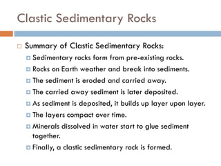Rocks - Sedimentary | PDF