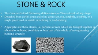 ROCK & STONE | PPT