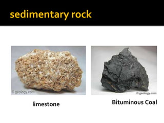 Different types of weathering of rocks and mineral | PPTX