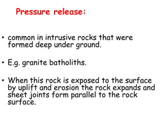 Rocks & weathering lesson 4 | PPTX