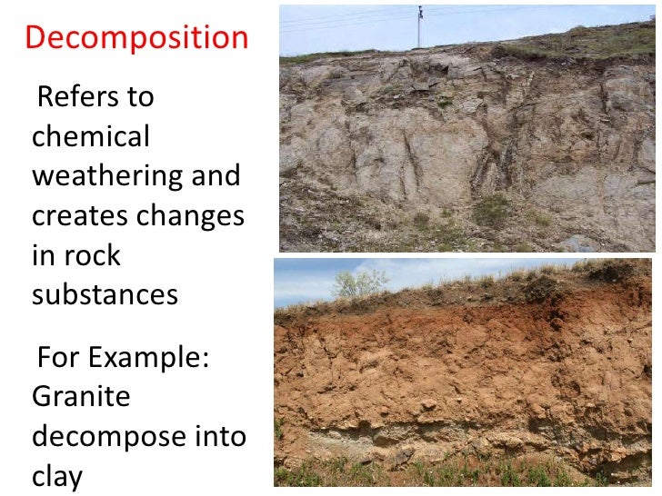 Rocks & weathering lesson 4