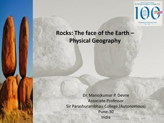 Rocks: The face of the Earth – Physical Geography | PDF