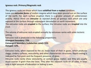 Rocks: The face of the Earth – Physical Geography | PPT