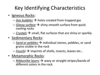 Rocks: The face of the Earth – Physical Geography | PDF