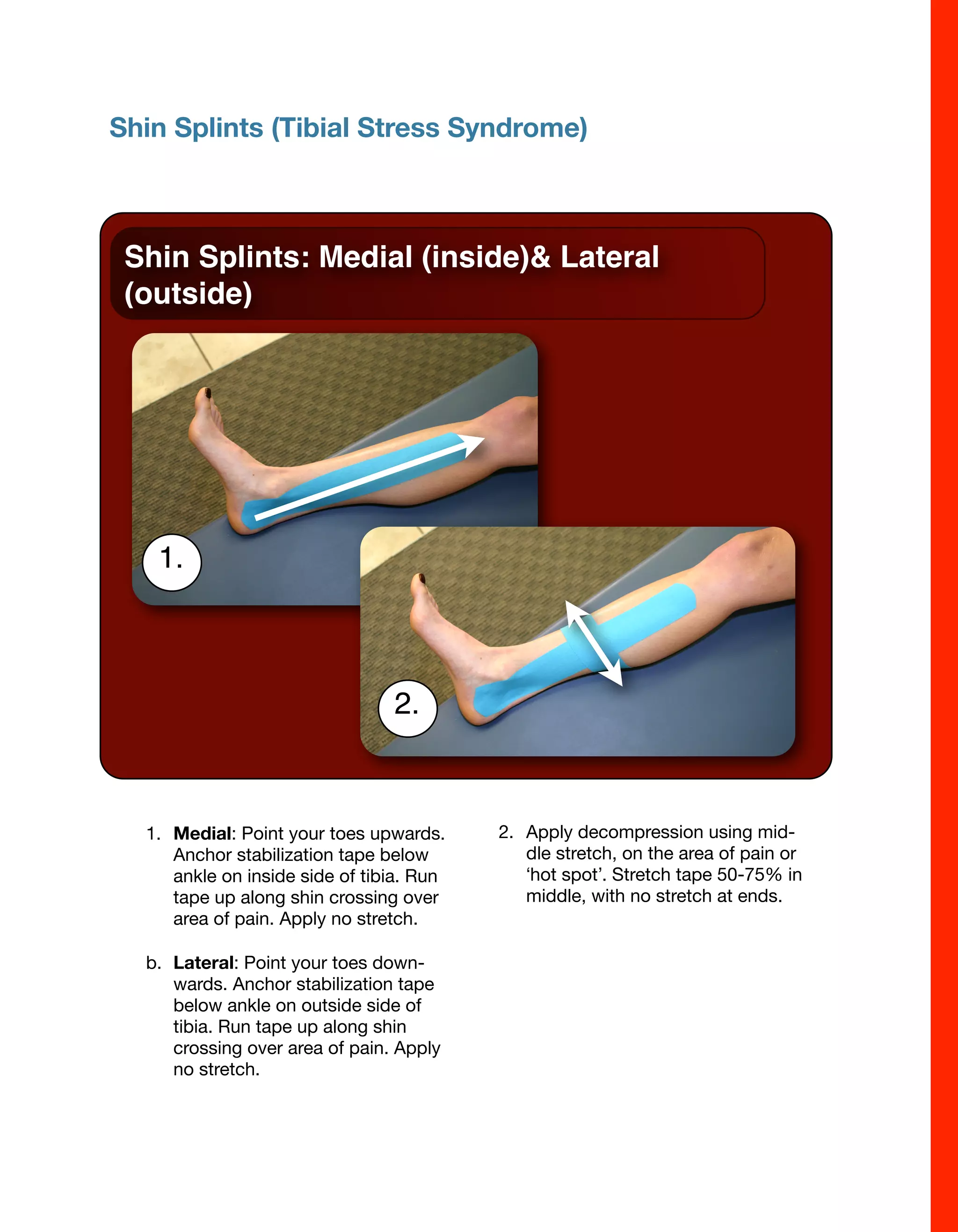 Rock tape powertaping for common injuries | PDF