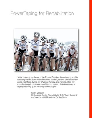 Rock tape powertaping for common injuries | PDF | Free Download