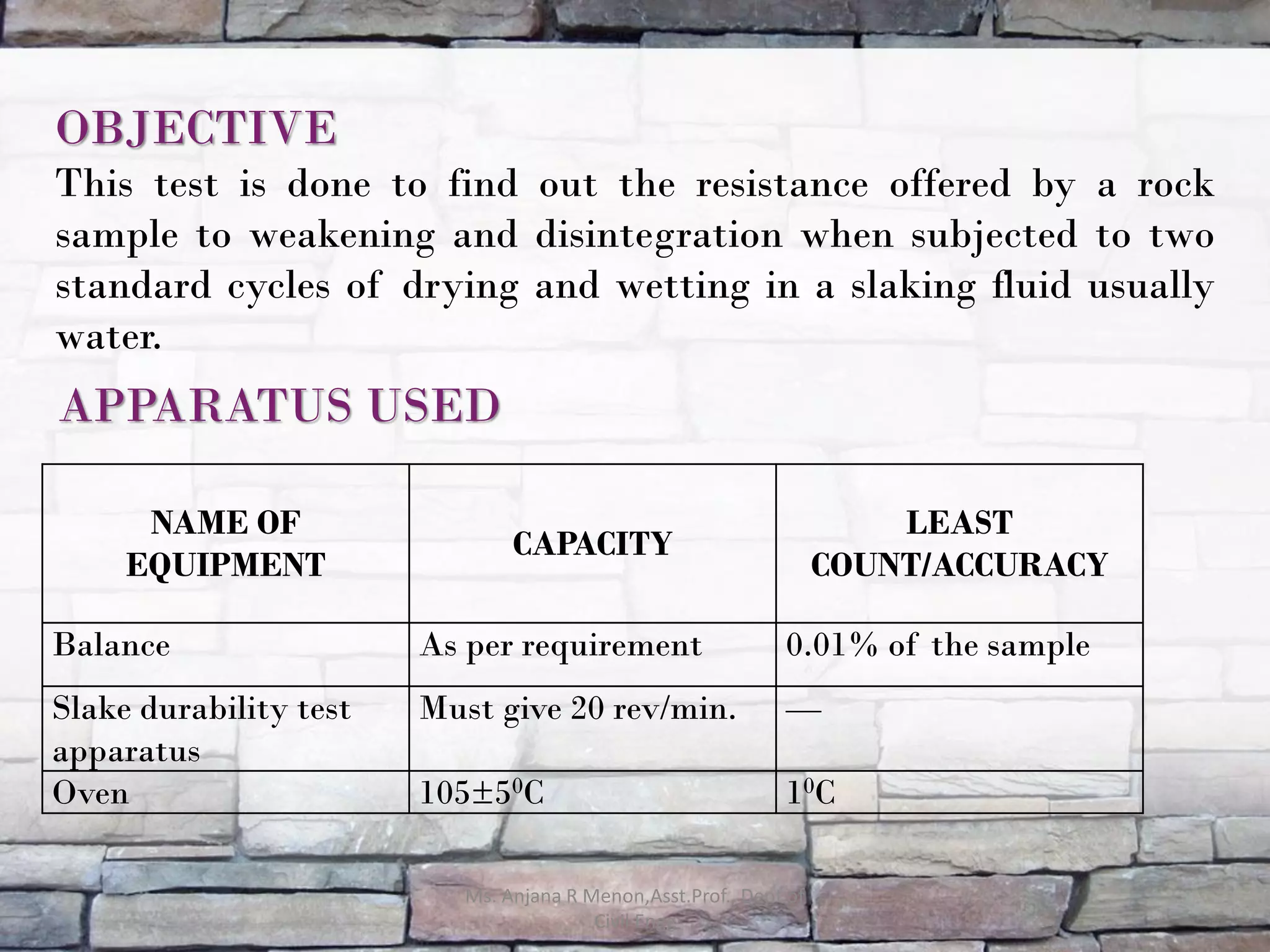 Rock testing | PDF