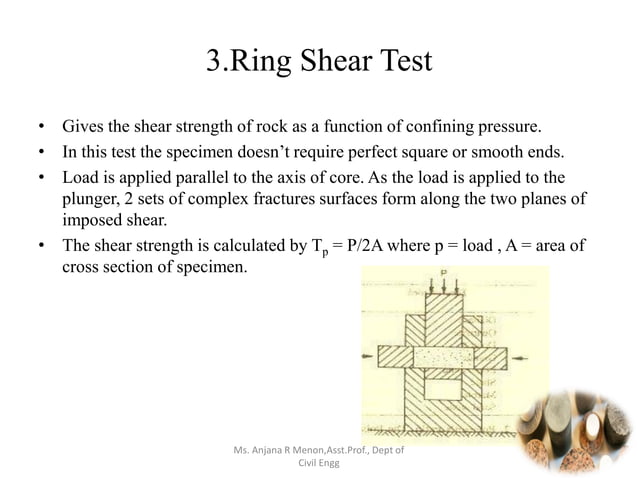 Rock testing | PDF