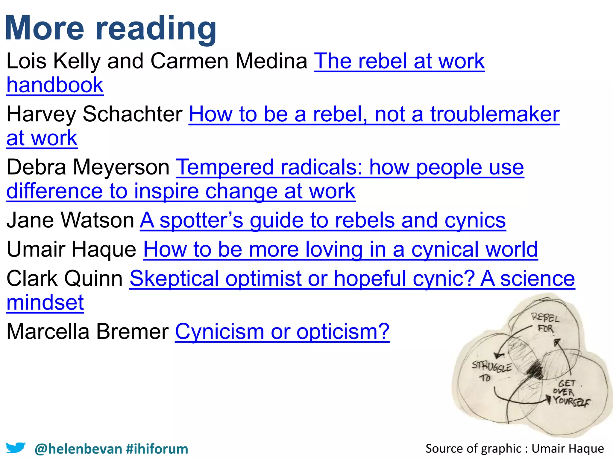 Rocking the boat and staying in it | PPTX