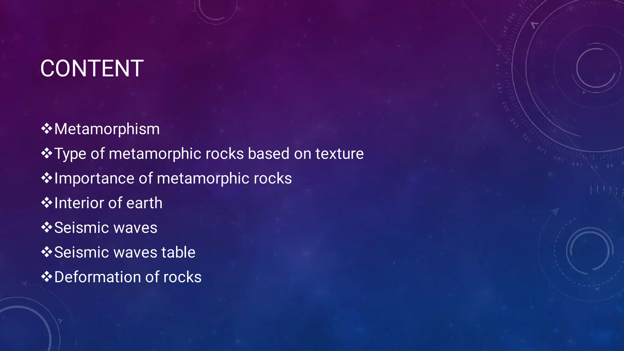 Rock types and internal structure of earth | PDF