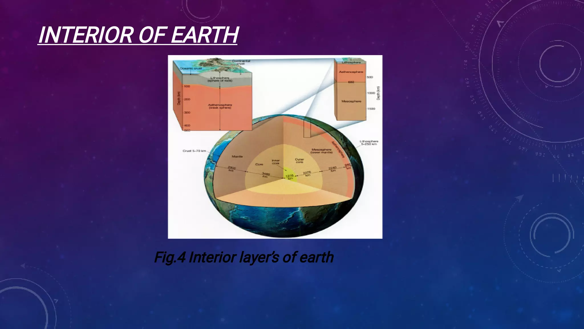 Rock types and internal structure of earth | PDF