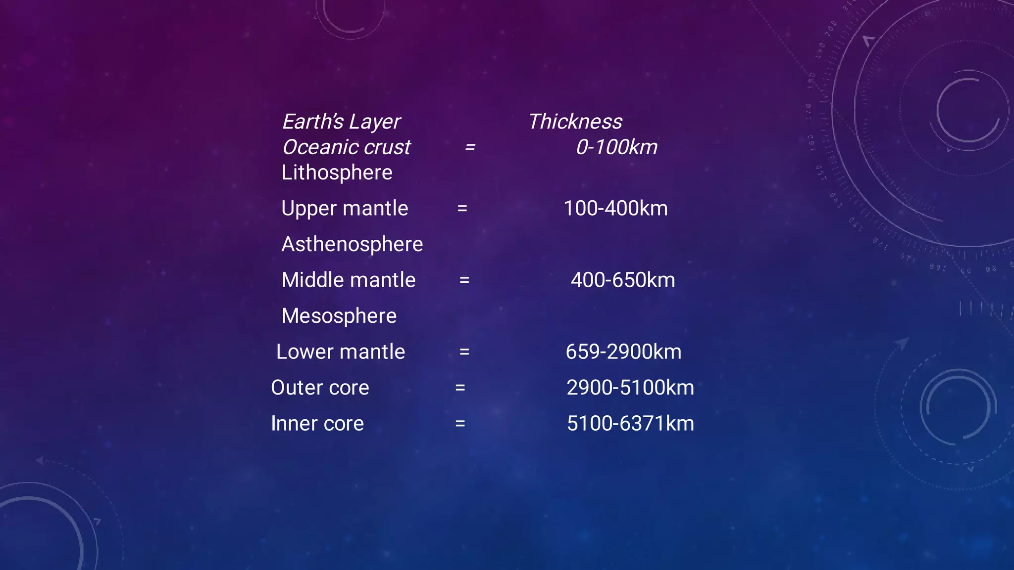 Rock types and internal structure of earth | PDF
