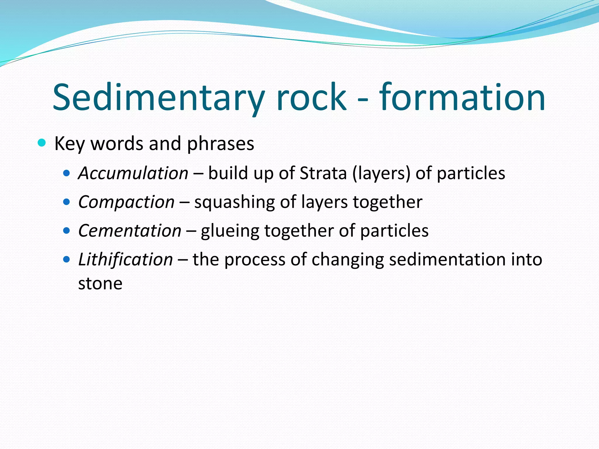 Rock types and their Formation | PPTX