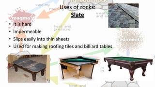 Rock uses | PPT