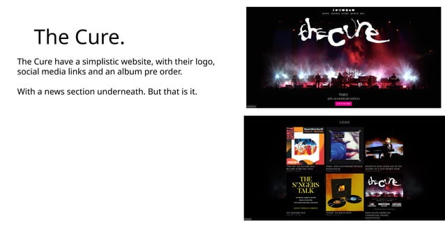 Rock Websites common themes of rock websites | PPT