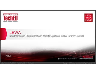 Rockwell Automation TechED 2017 - AP13 - LEWA | PPT