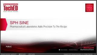 Rockwell Automation TechED 2017 - AP18 - SPH sine | PPT