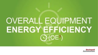 Overall Equipment Energy Efficiency (OE³) | PPTX