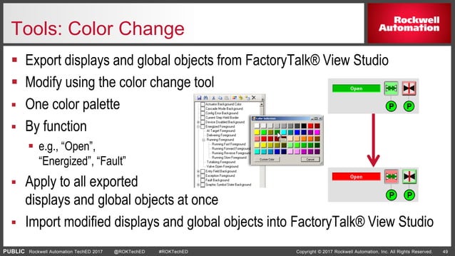 Exploring the Functionality of the Rockwell Automation® Library of Process Objects | PPT
