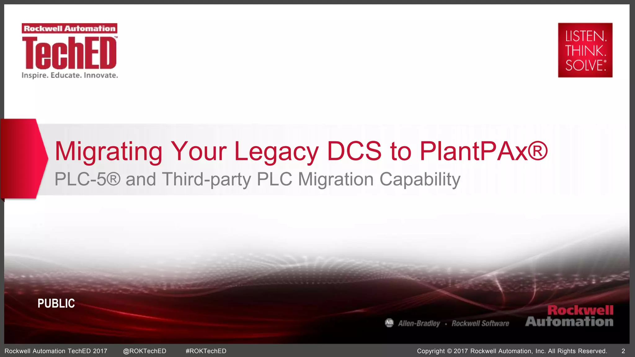 Migration Tools to Convert Your Legacy DCS | PPTX