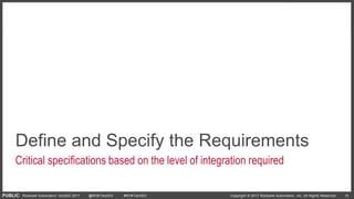 Project Design Considerations for Integration | PPT