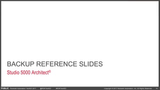 Studio 5000 Architect®: Introduction and Demostration | PPTX