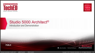 Studio 5000 Architect®: Introduction and Demostration | PPTX