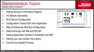 Studio 5000 Architect®: Introduction and Demostration | PPTX