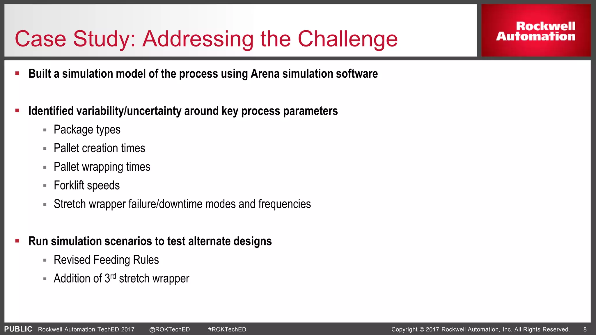 Virtual Plant Design with Arena® Simulation | PPTX