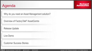 FactoryTalk® AssetCentre: Overview | PPTX