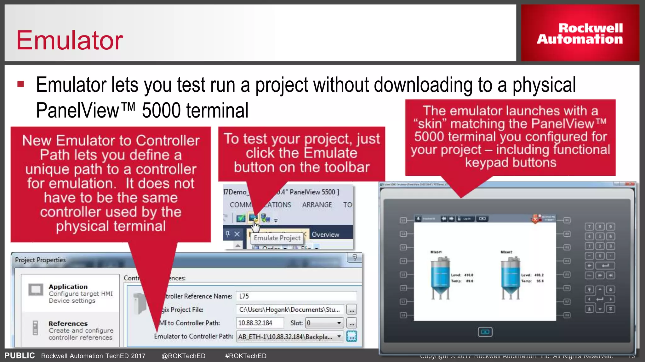 Designing Machine-level HMI with Studio 5000 View Designer ...