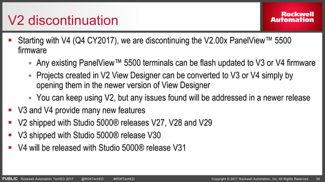 Designing Machine-level HMI with Studio 5000 View Designer ...