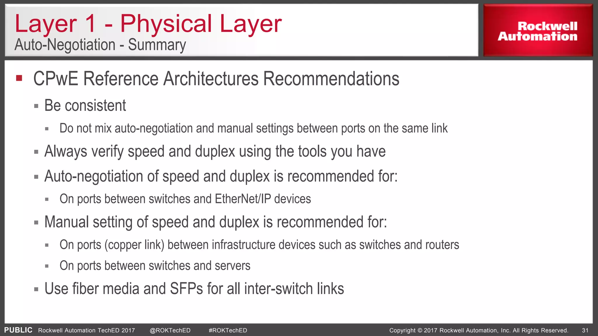 Fundamentals of EtherNet/IP Network Technology | PPTX