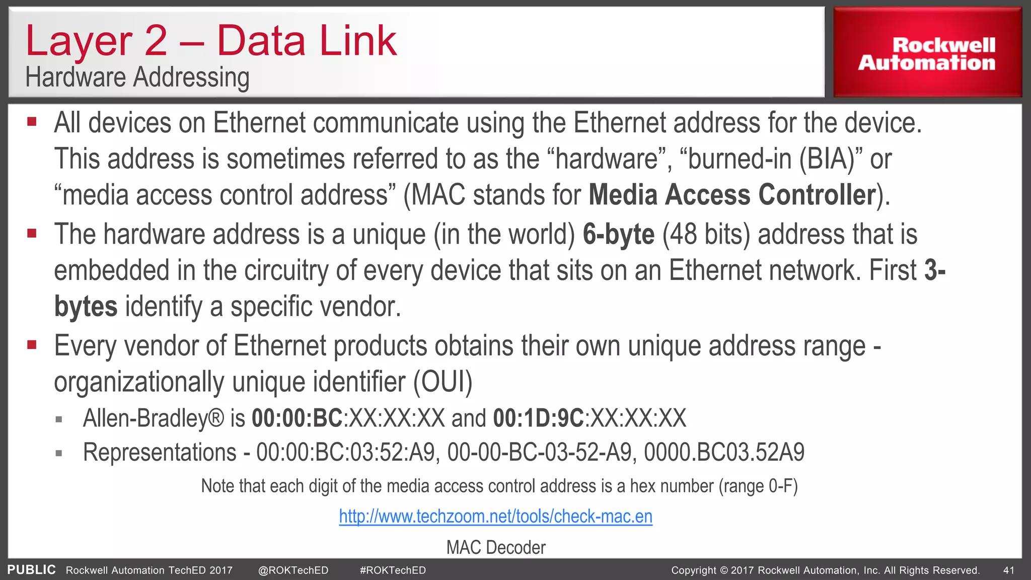 Fundamentals of EtherNet/IP Network Technology | PPTX