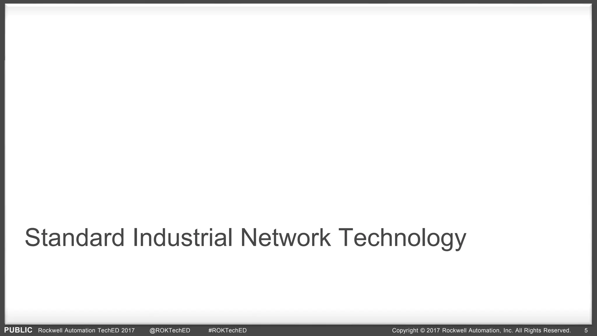 Fundamentals of EtherNet/IP Network Technology | PPTX
