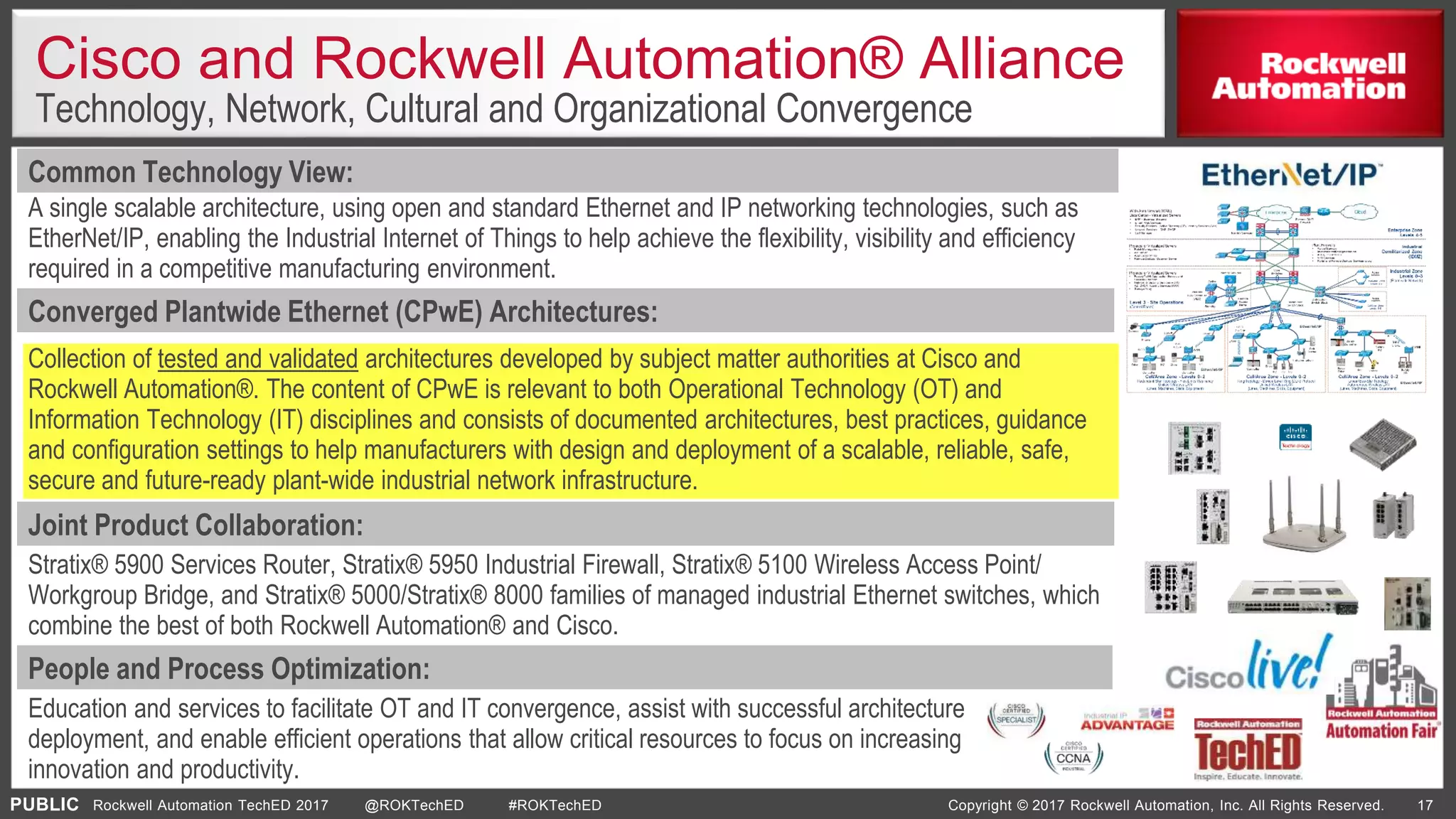 Building Converged Plantwide Ethernet | PPTX